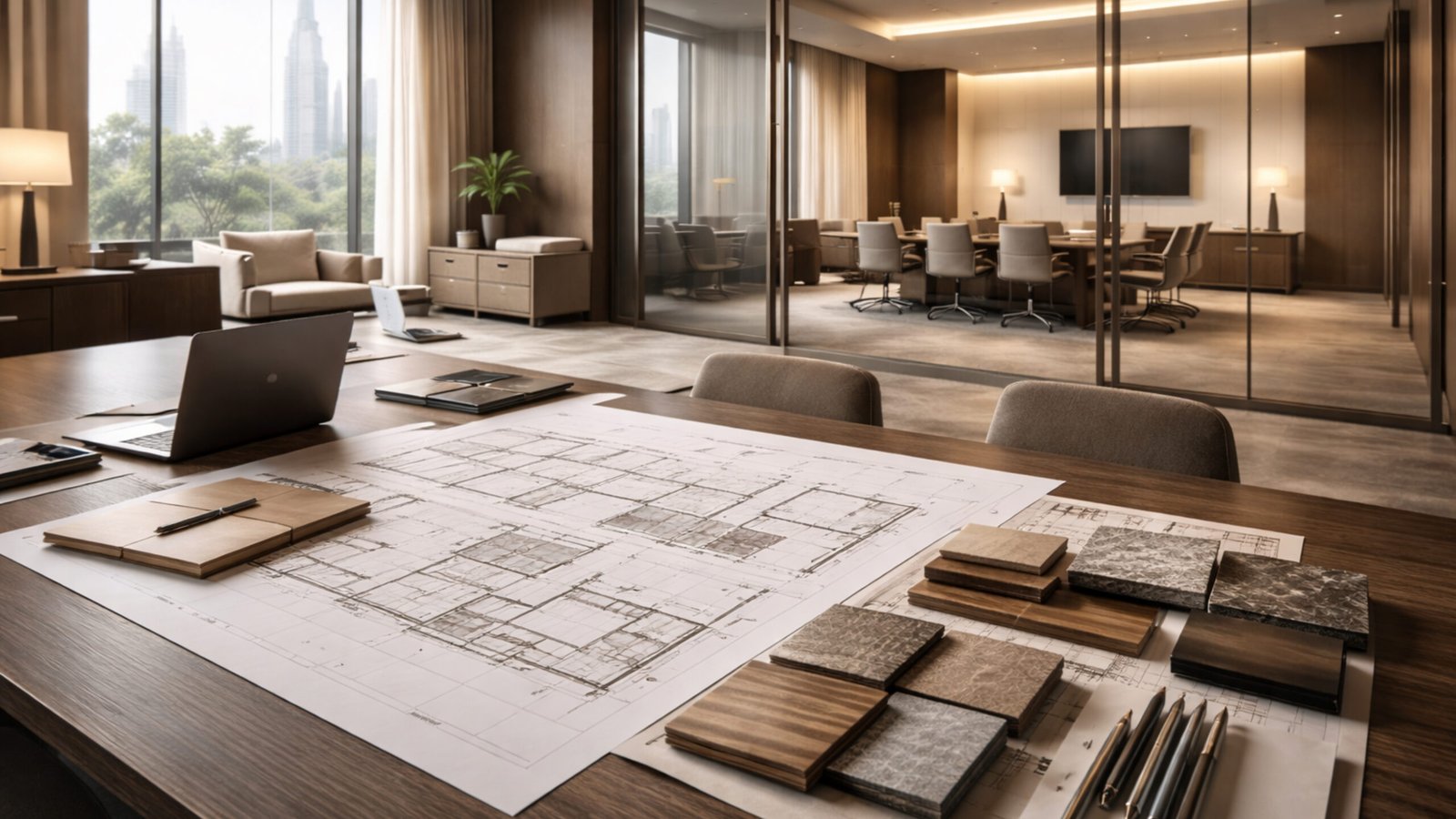 How to Choose the Best Office Interior Designers in Dubai - KSG BLUEPRINTS
